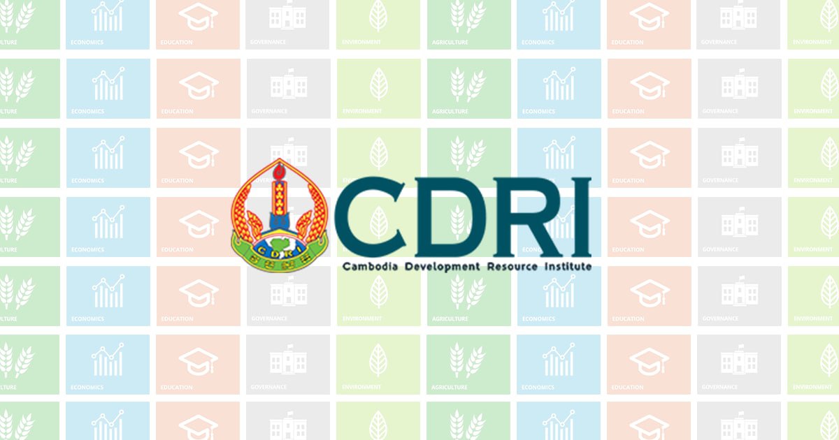 About CDRI - Cambodia Development Resource Institute