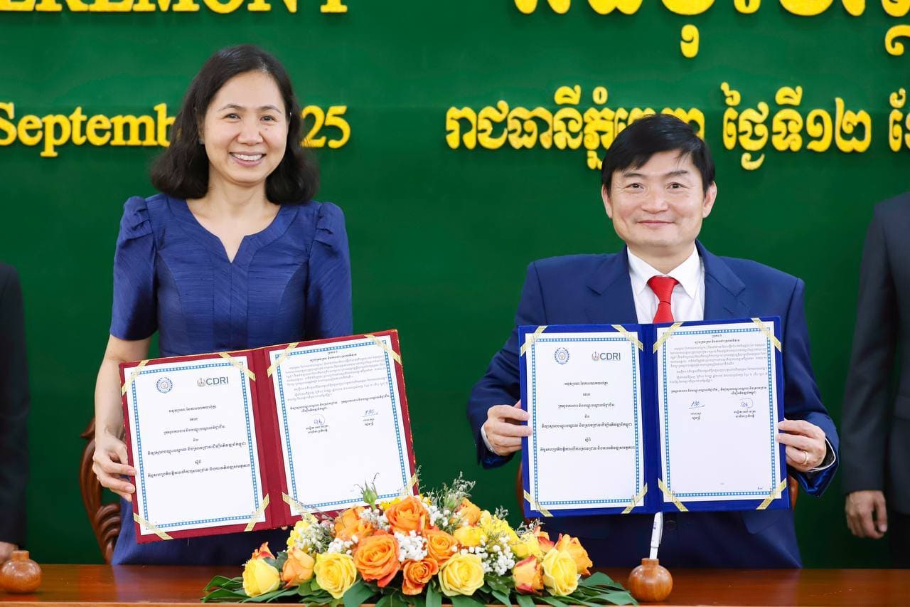 CDRI and Ministry of Labour and Vocational Training Forge Partnership ...